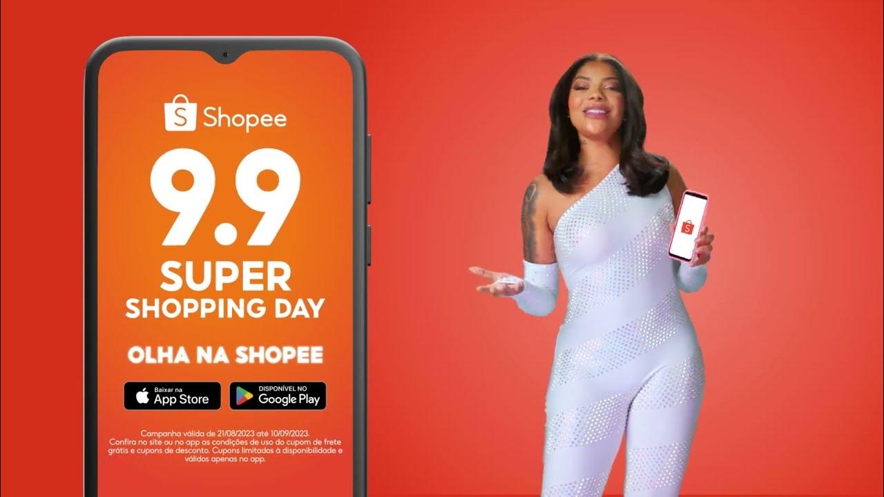 Shopee 9.9 Ludmilla | Aproveite o Super Shopping Day (Propaganda Comercial Anuncio 2023) - YouTube