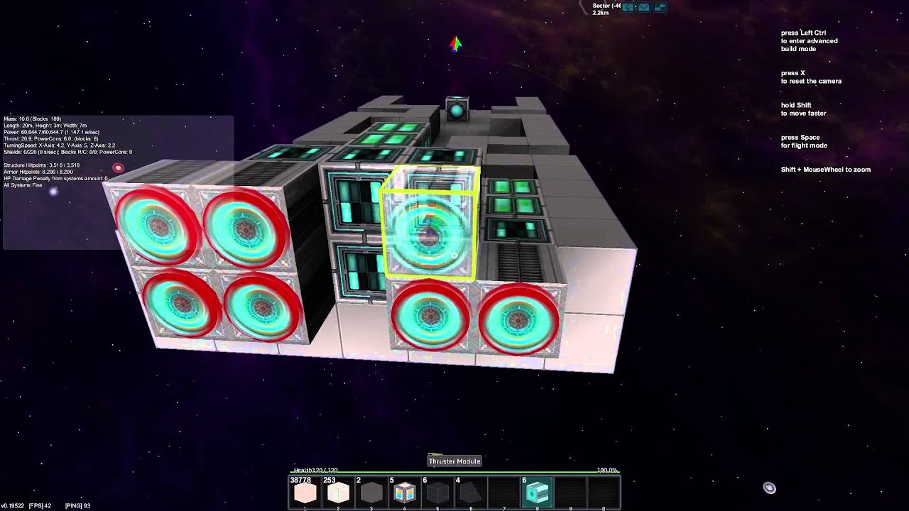 Starmade Episode 04 - The Altes Republic Mining Vessel - YouTube