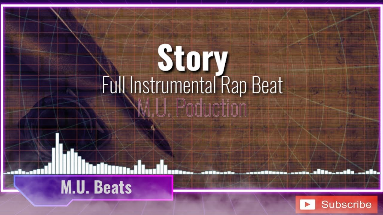 Story full Instrumental Rap Beat | MU Beats | M.U. Production - YouTube