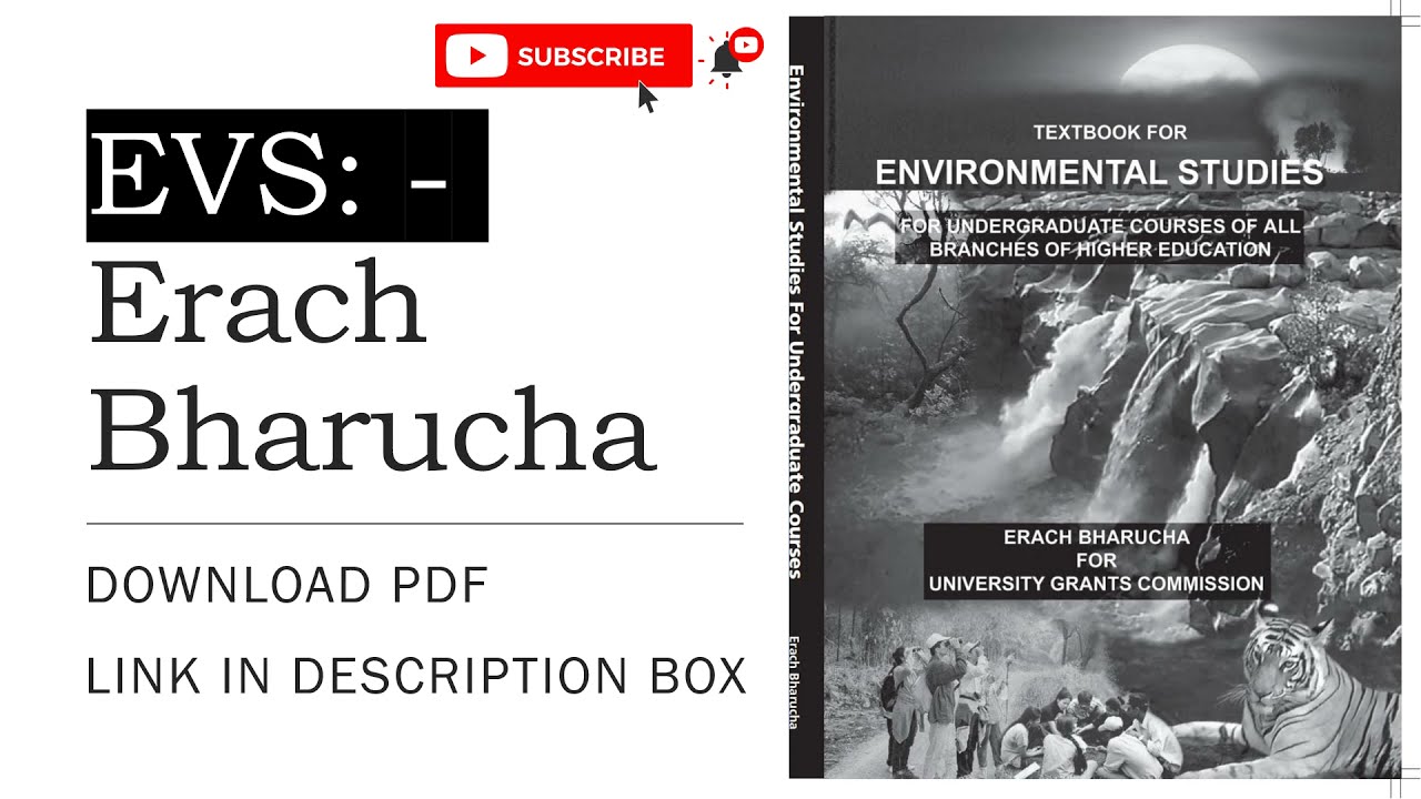 EVS, Erach bharucha, download pdf, link in the description box, BSc ...