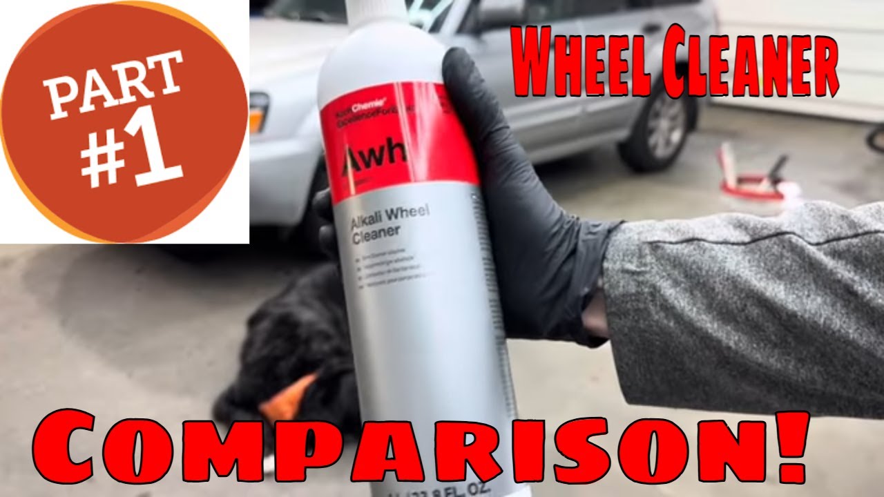 4 Wheels!! 4 Wheel Cleaners!! Part 1! Koch Chemie Awh Alkali Wheel ...