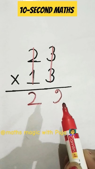 New multiplication Trick|| New maths trick|| #mathstricks #maths #mathshorts #shortsfeed - YouTube