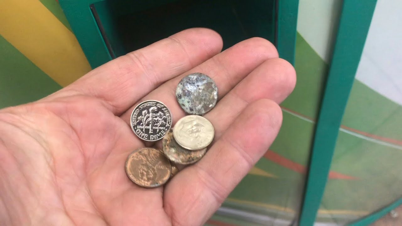 can you “find” SILVER in a coin star exchange machine - YouTube