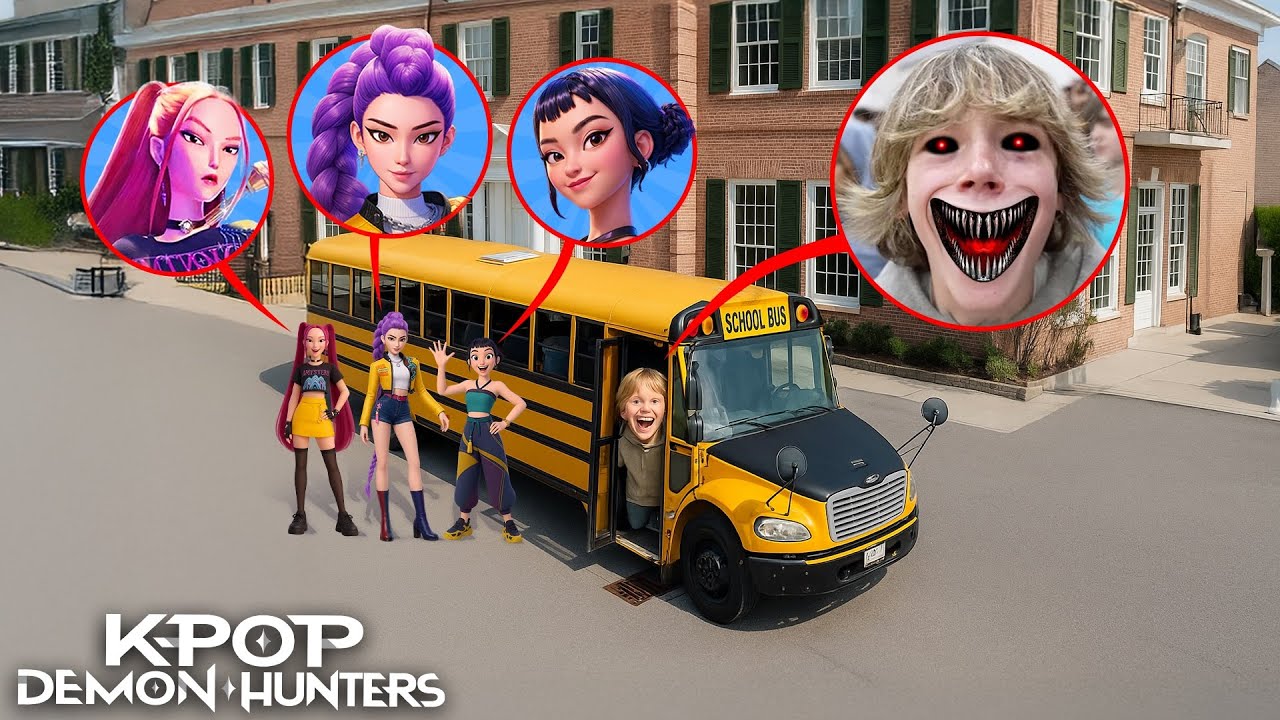 DRONE CATCHES EVIL 67 KID WITH KPOP DEMON HUNTERS AT SCHOOL! (SCP-67 IN ...
