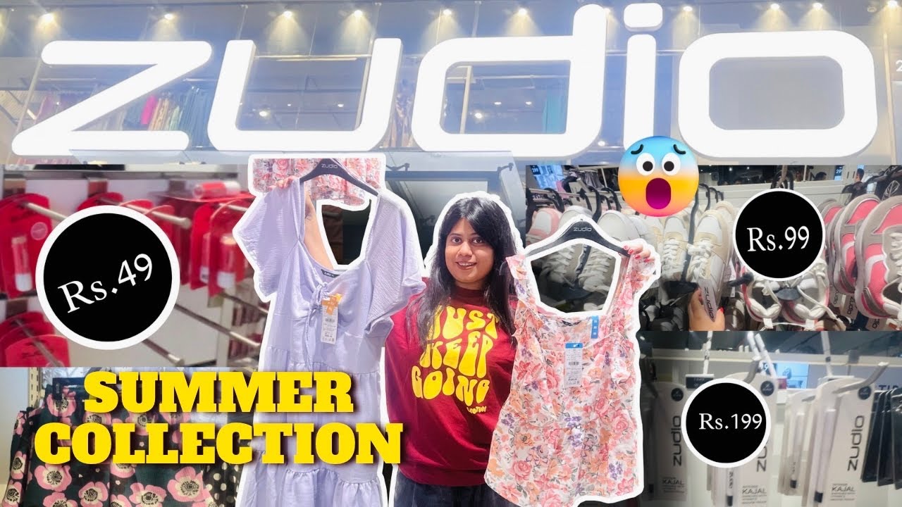 Zudio Latest Summer Collection 2023 June At ₹49 Summer Tops,Dresses ...