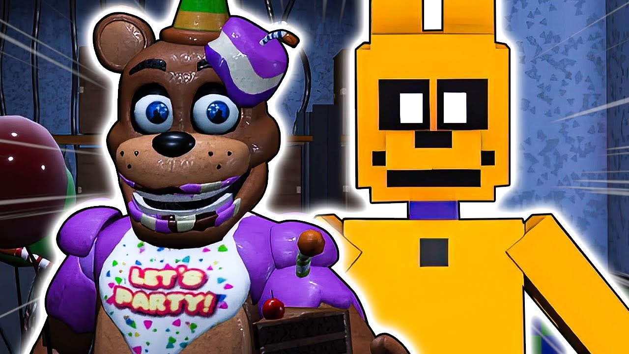 NEW Springlock Failure and Party Freddy in ROBLOX! - YouTube