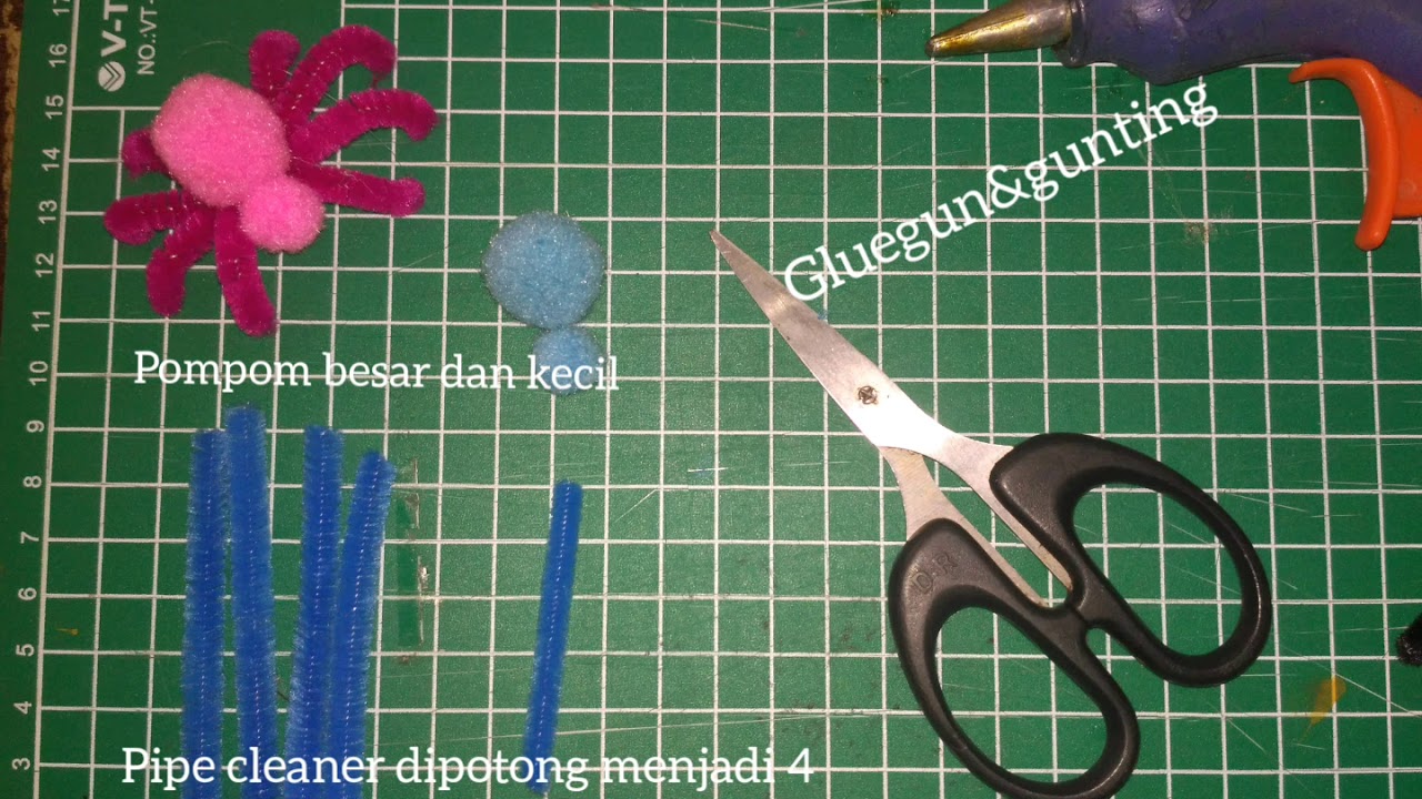 Tutorial Membuat Laba-laba Mainan - YouTube