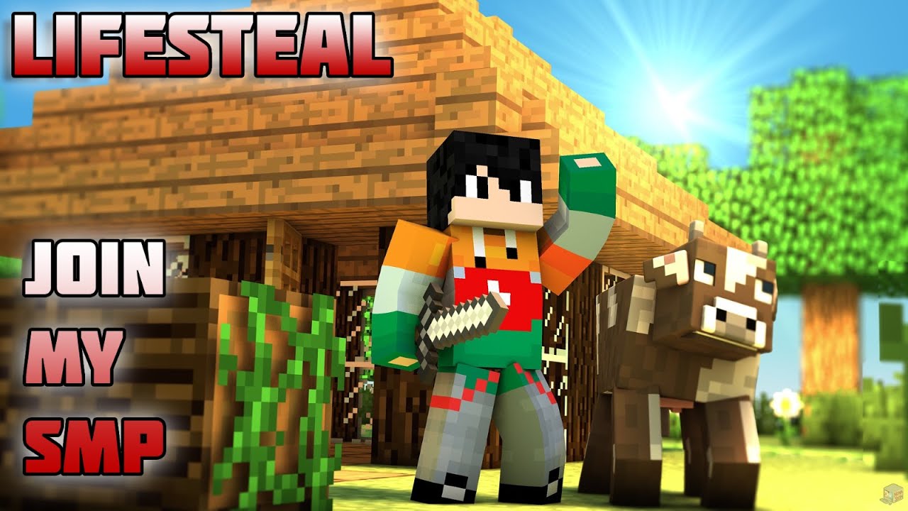 DAY 1 LIFESTEAL SMP LIVE | MINECRAFT PUBLIC SMP | JOIN MY SMP - YouTube