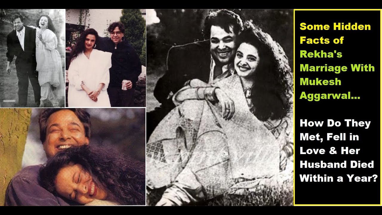 Untold Story of Rekha's Marriage With Mukesh Aggarwal: They Met, Fell ...