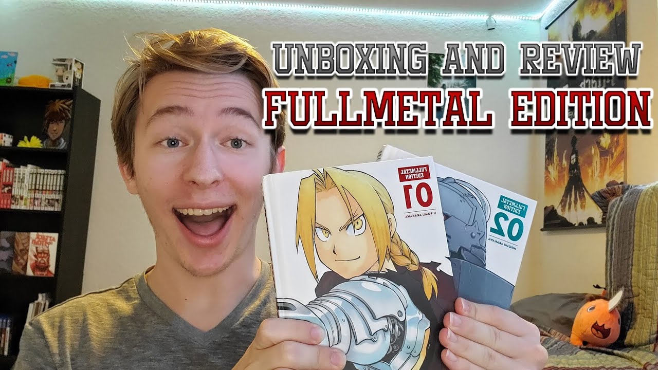 Fullmetal Alchemist FULLMETAL EDITION Manga Unboxing and Review!!! MUST ...