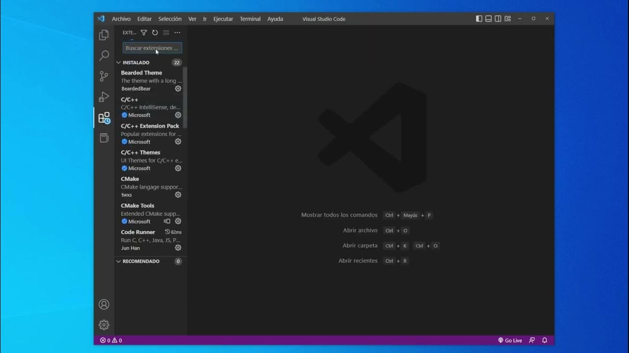 como CAMBIAR el IDIOMA a ESPAÑOL en VISUAL STUDIO CODE (2025) 🚀 - YouTube