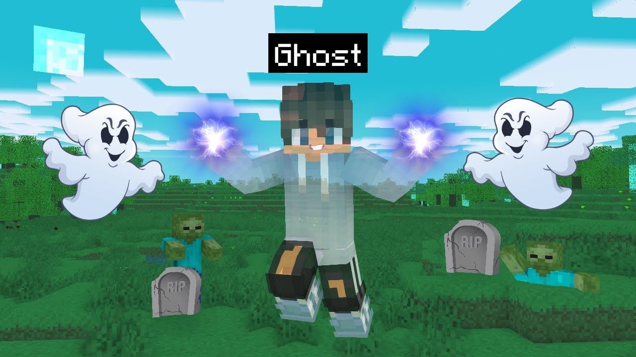 Playing Minecraft As a GHOST - YouTube