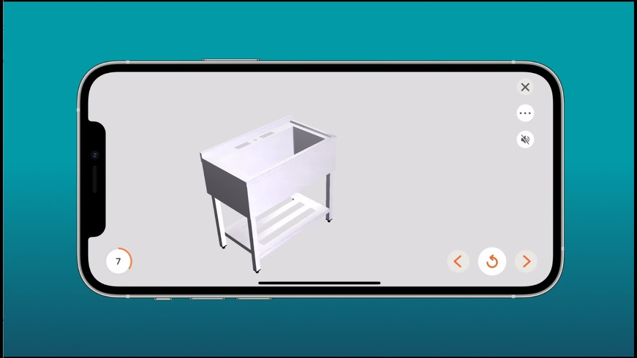 TRINITY Metal Utility Cart 30x18x36 - YouTube