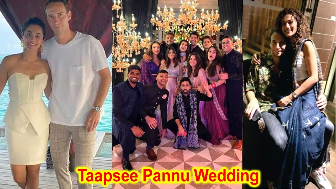 Taapsee Pannu Wedding Inside Pictures with Husband Mathias Boe at ...