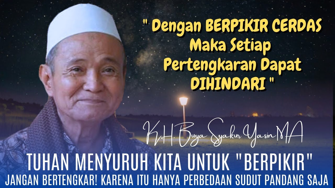 Allah Menyuruh Kita Berpikir, Dengan Berpikir Cerdas Pertengkaran Dapat ...