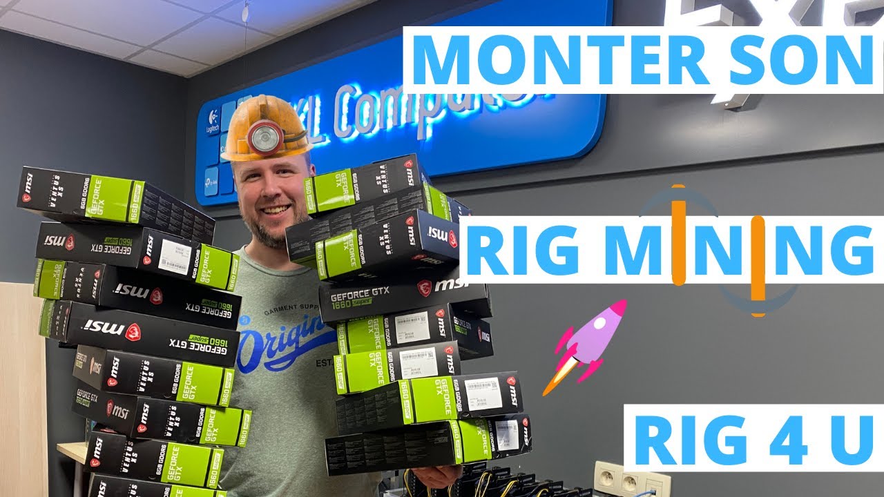 COMMENT FABRIQUER SON RIG MINING ETH 4U ET MINER DE L'ETHEREUM | NVIDIA ...