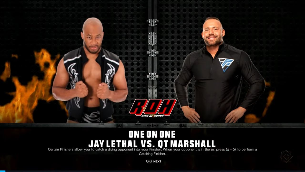 ROH Final Battle 2024 Jay Lethal vs Q T Marshall - YouTube