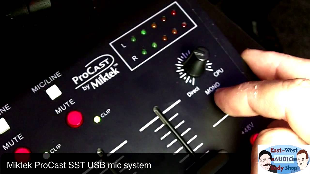 Winter NAMM 2013 MikTek ProCast SST USB desktop mic boom system - YouTube