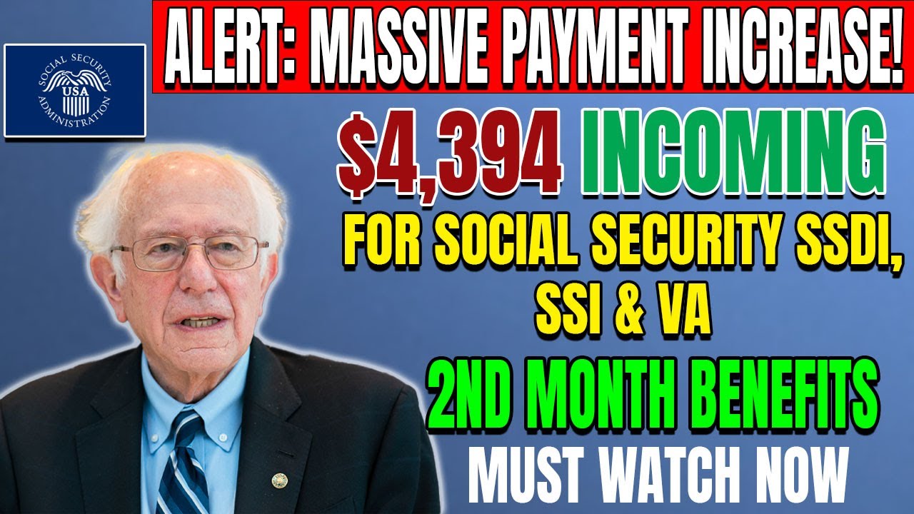 Finally Confirmed: 4,394 Social Security Boost Coming in 2025 for SSI ...