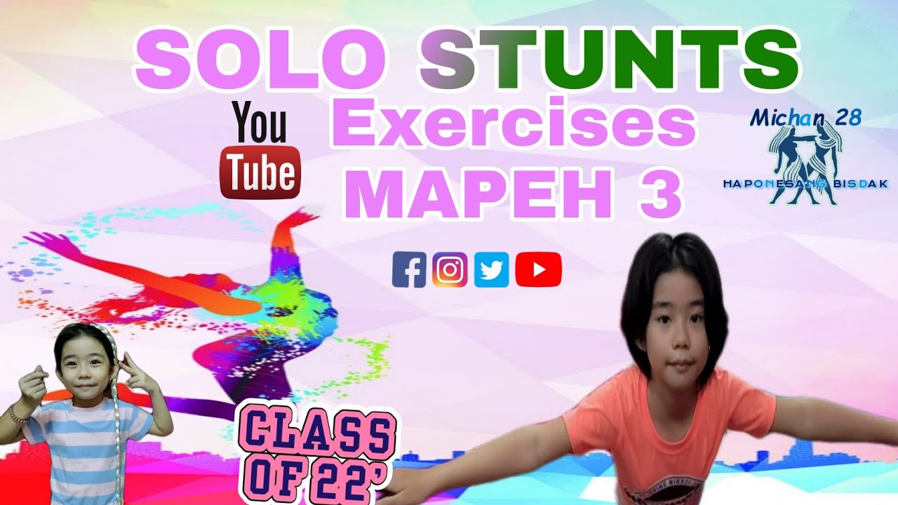 SOLO STUNTS Exercises in MAPEH 3 - YouTube