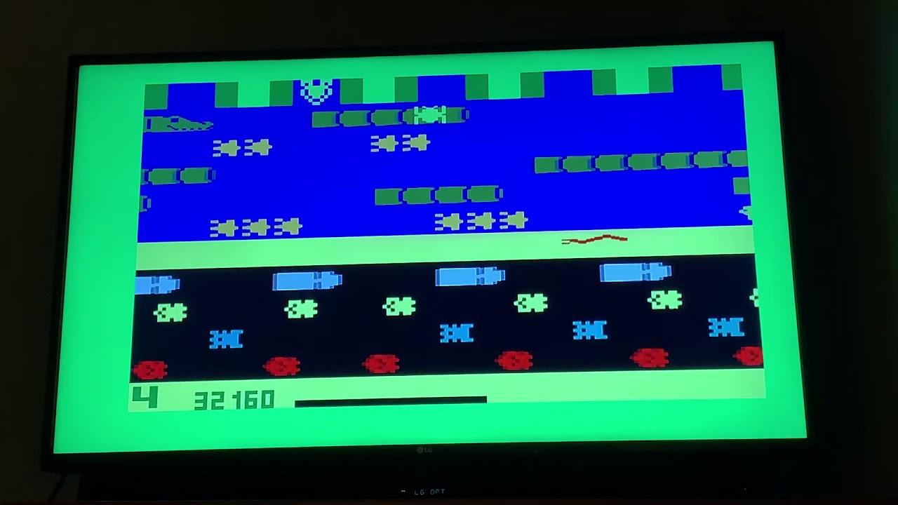 Intellivision Frogger Skill 3 Former World Record = 89,050 - YouTube