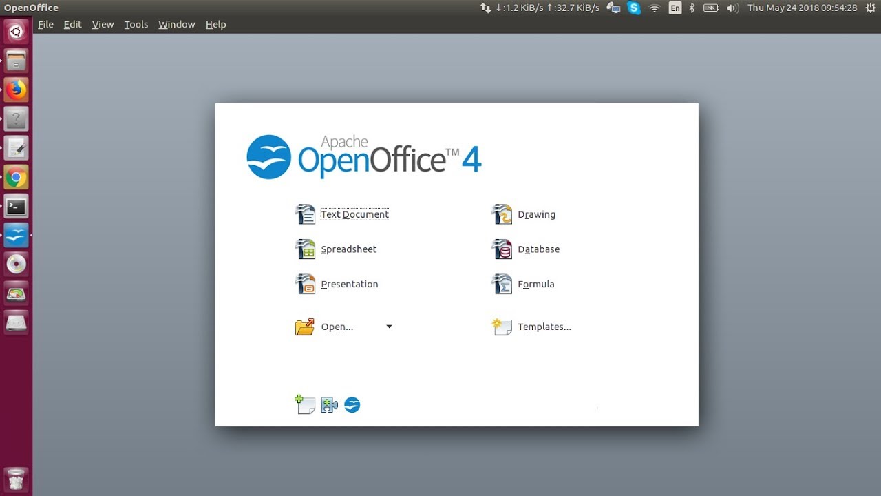 How to Install OpenOffice-4.1.5 on Linux - YouTube