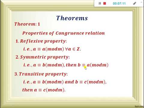 Congruence - YouTube