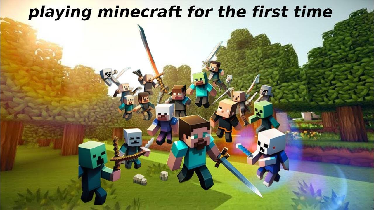 PLAYING MINECRAFT FOR THE FIRST TIME | Day 1 #1 || FUNTERO GAMERZ 35 ...