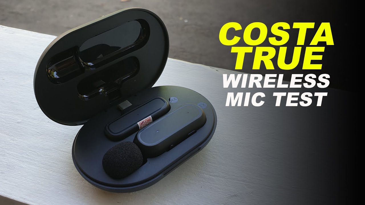 TEST COSTA TRUE WIRELESS MIC untuk android USB type C - YouTube