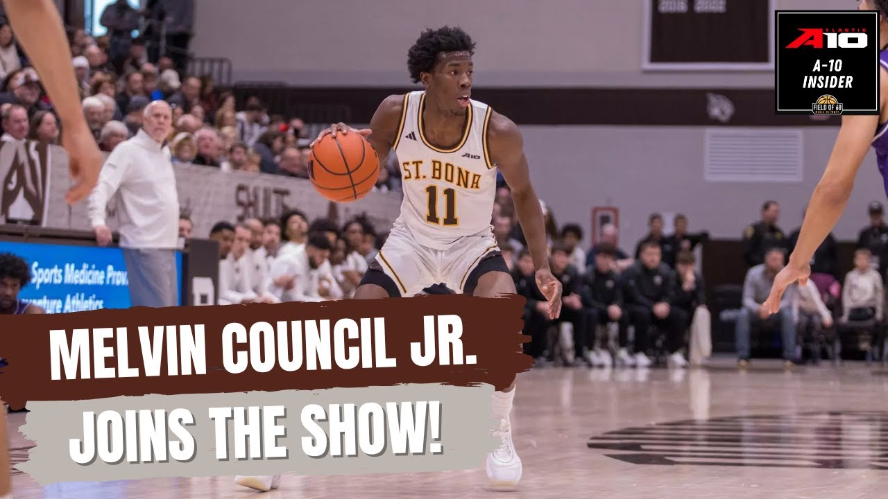 Melvin Council Jr. discusses the Bonnies 13-1 START!! | A-10 INSIDER ...