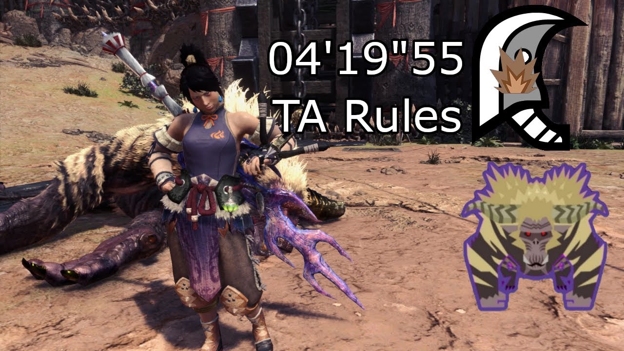 MHW:I Tempered Furious Rajang - Mew are Number One! | Great Sword [04 ...