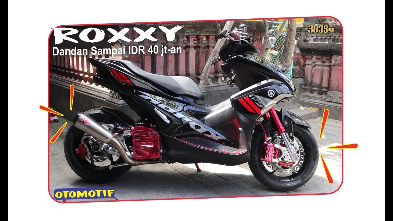 Review Aerox 155 Modifikasi Monoshock dan Double Disc - YouTube