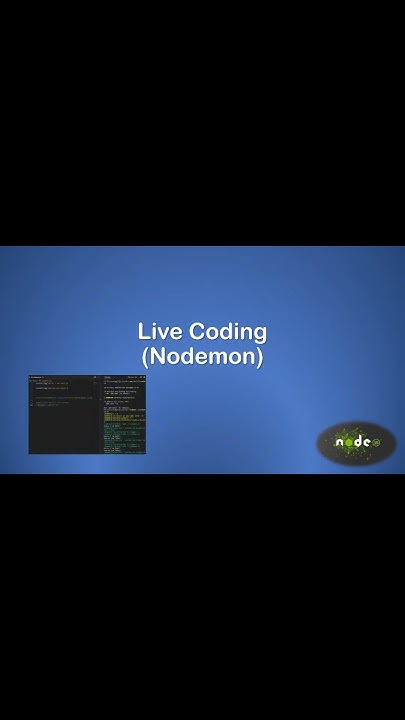 NodeJs Tip 3 - Use Nodemon - Top Tips and Tricks for Clean and Efficient Code - YouTube