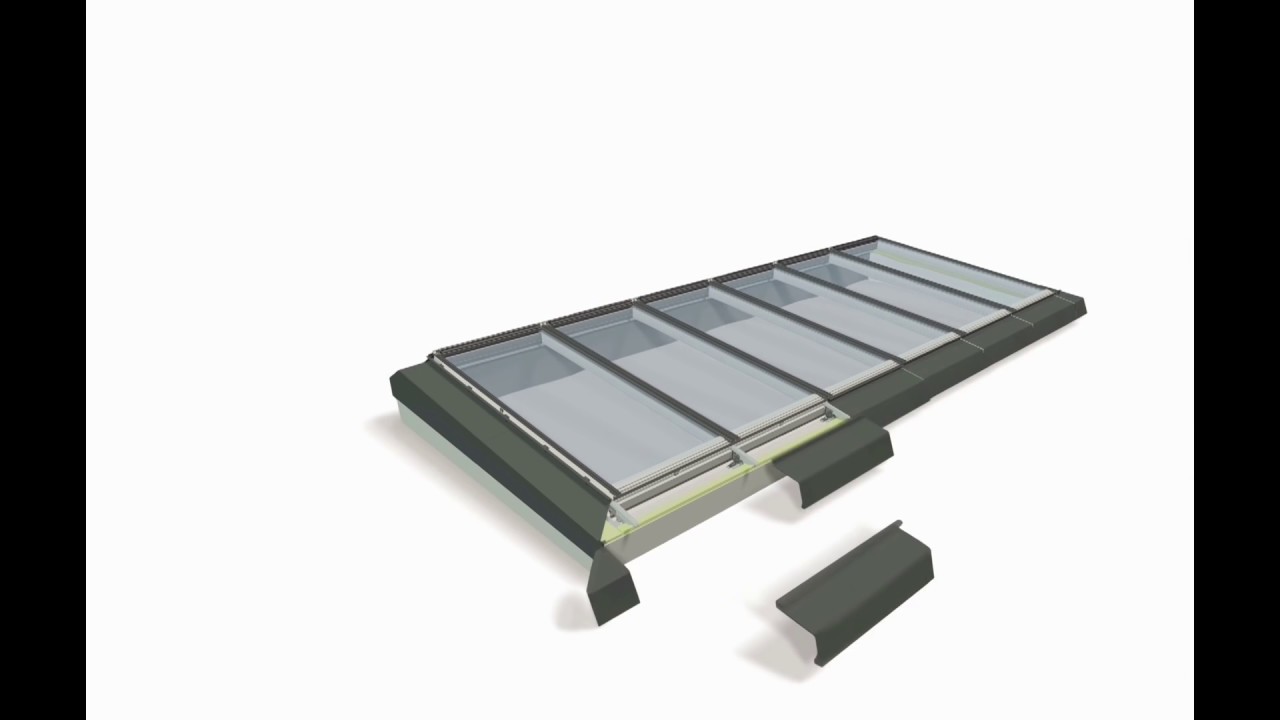 VELUX Modulares Oberlicht-System - YouTube