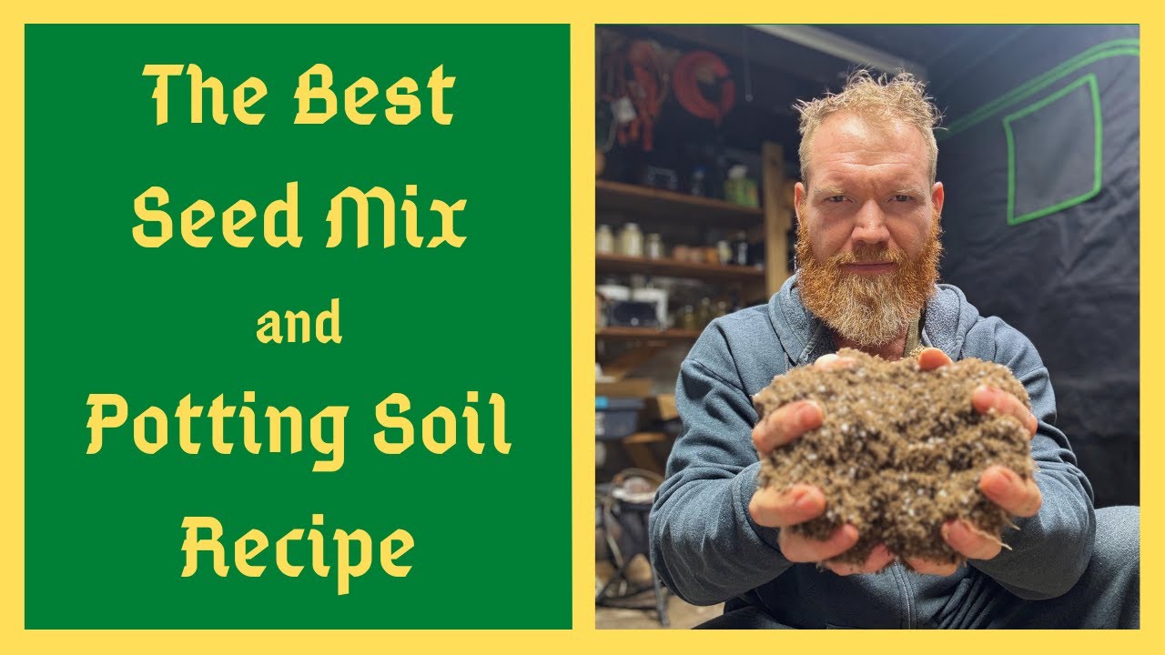 My Secret Soil Recipe: The BEST Mix for Seed Starting AND Potted Plants ...