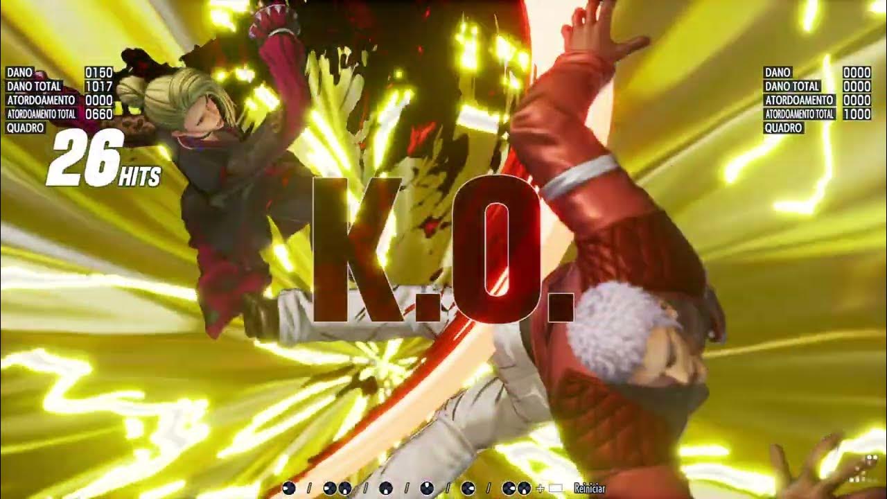 KOF XV MATURE TOD COMBO 26 HIT - YouTube