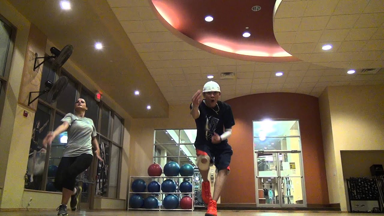 Slinky Dance Fitness - "Zumba" by Don Omar - Hi Intensity - YouTube