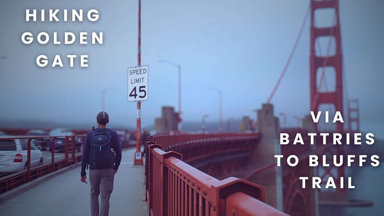 Hiking Golden Gate via Batteries to Bluffs trail (San Francisco) - YouTube
