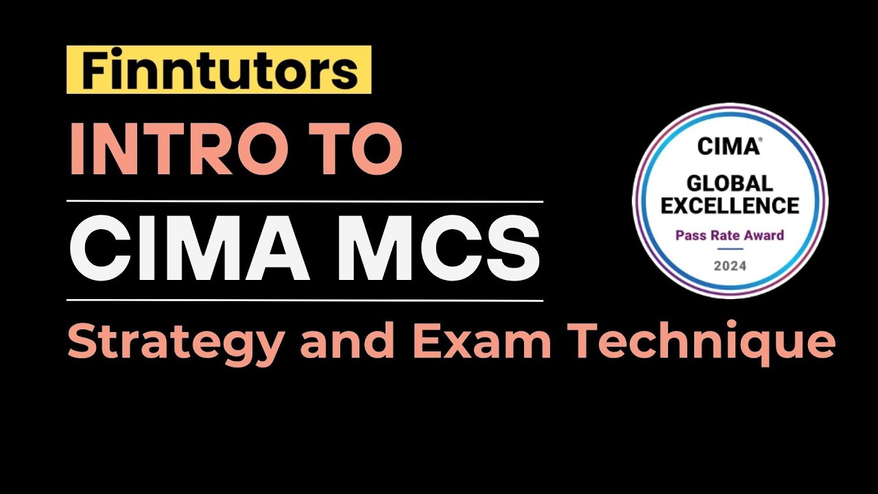 How To Pass The CIMA Management Case Study Exam: An Introduction - YouTube