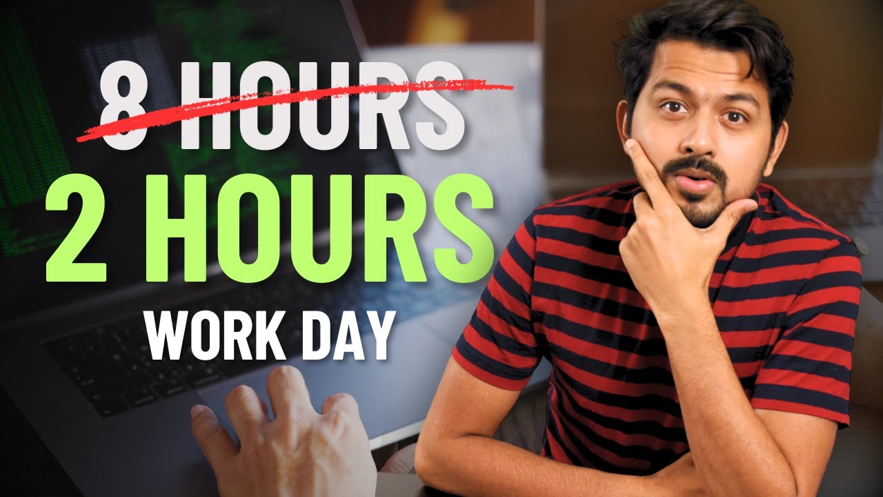 ONE Skill to get 8+ Hours of Work Done in just 2 Hours - YouTube