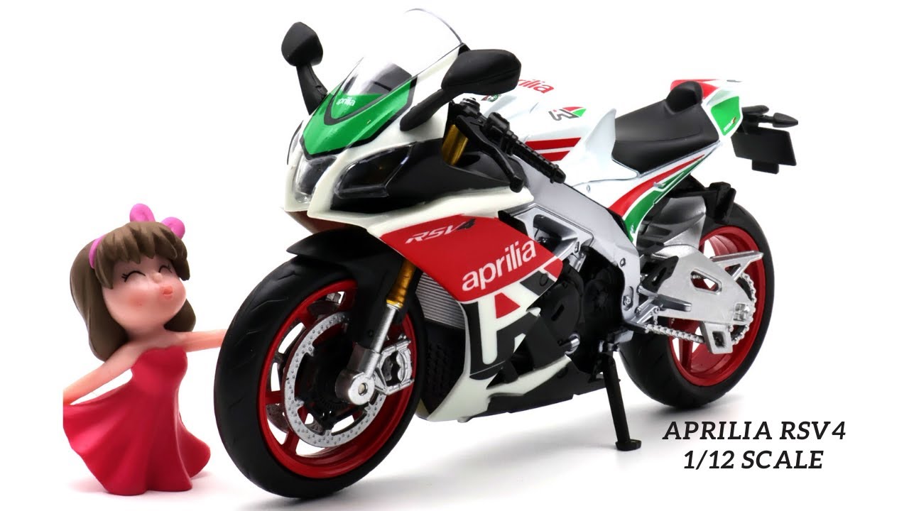 Unboxing 1:12 Aprilia RSV4 Scale Model - YouTube