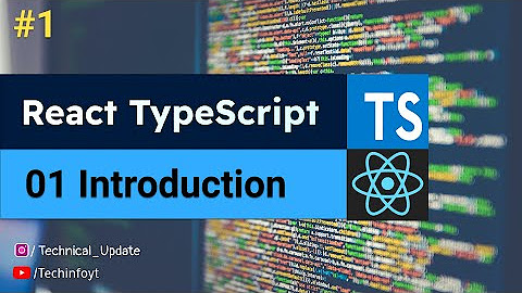 React Typescript Tutorials In Hindi - YouTube
