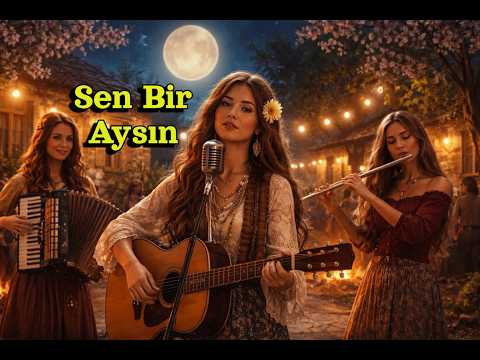Sen Bir Aysın Ben Kara Gece - New Anatolian Rock Cover (Turkish Folk Song)