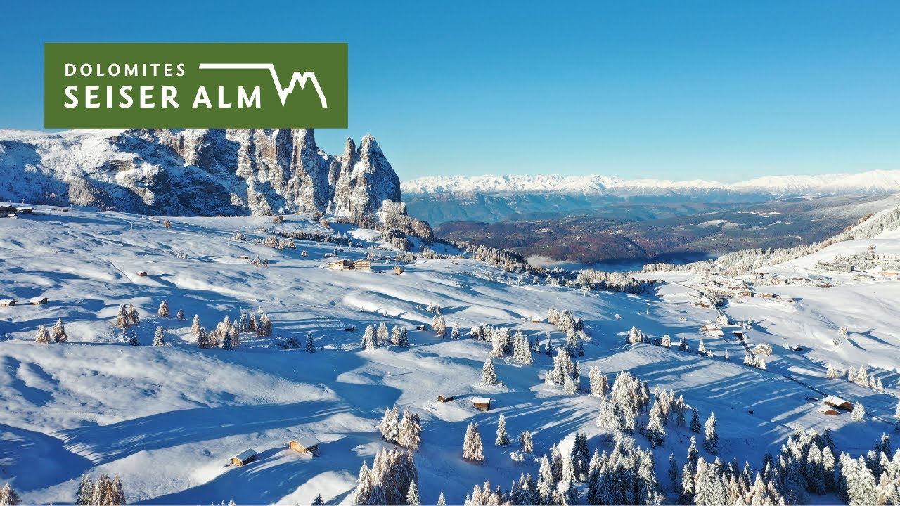 Dolomites Region Seiser Alm Winter ️🏔️ ️ - YouTube