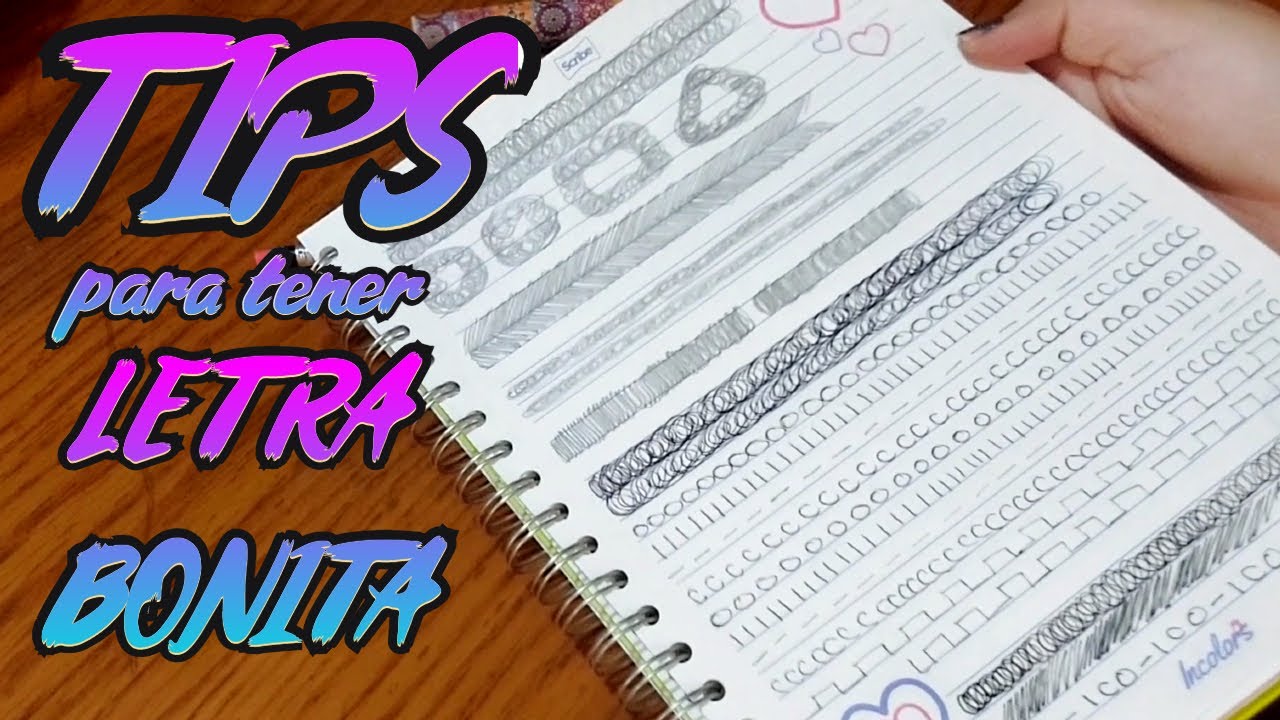 ️TIPS PARA TENER LETRA BONITA | RESEÑA Y TEST #tips #letrabonita #letra ...