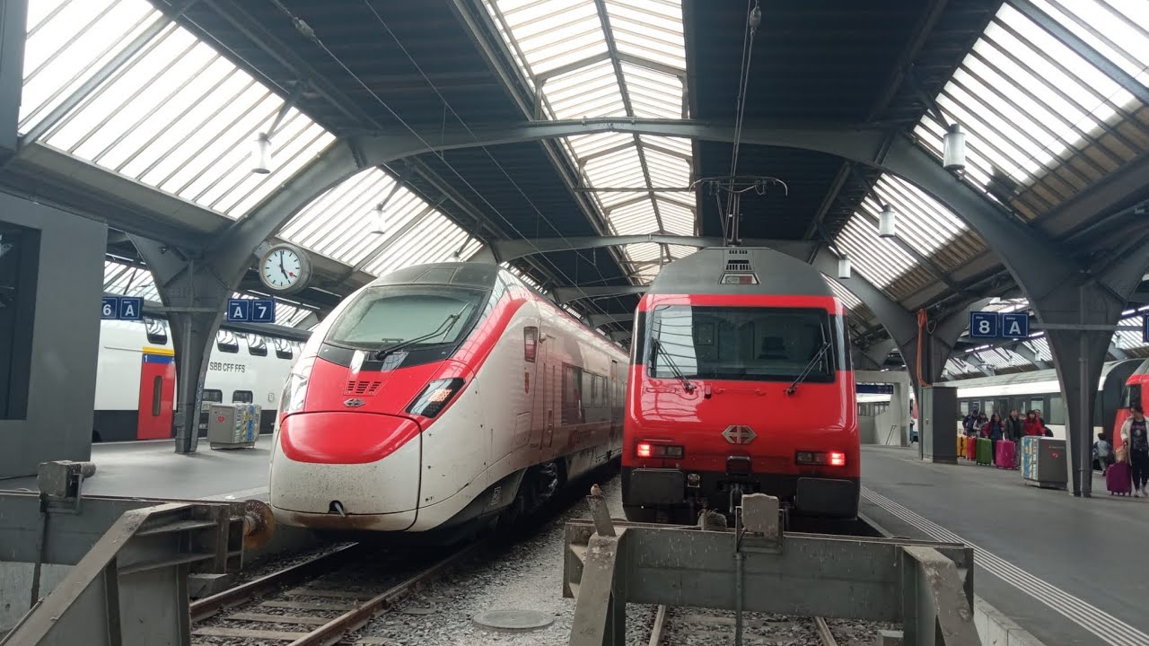 EUROCITY 323 Zurich HB To Milan C.le .Treno Zurigo (Svizzera) a Milano ...
