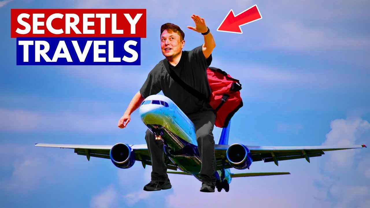 How Elon Musk Secretly Travels - YouTube