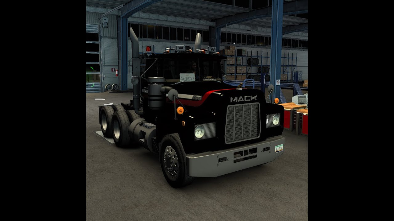 American Truck Simulator (ATS) Gameplay Mack R R600 - YouTube