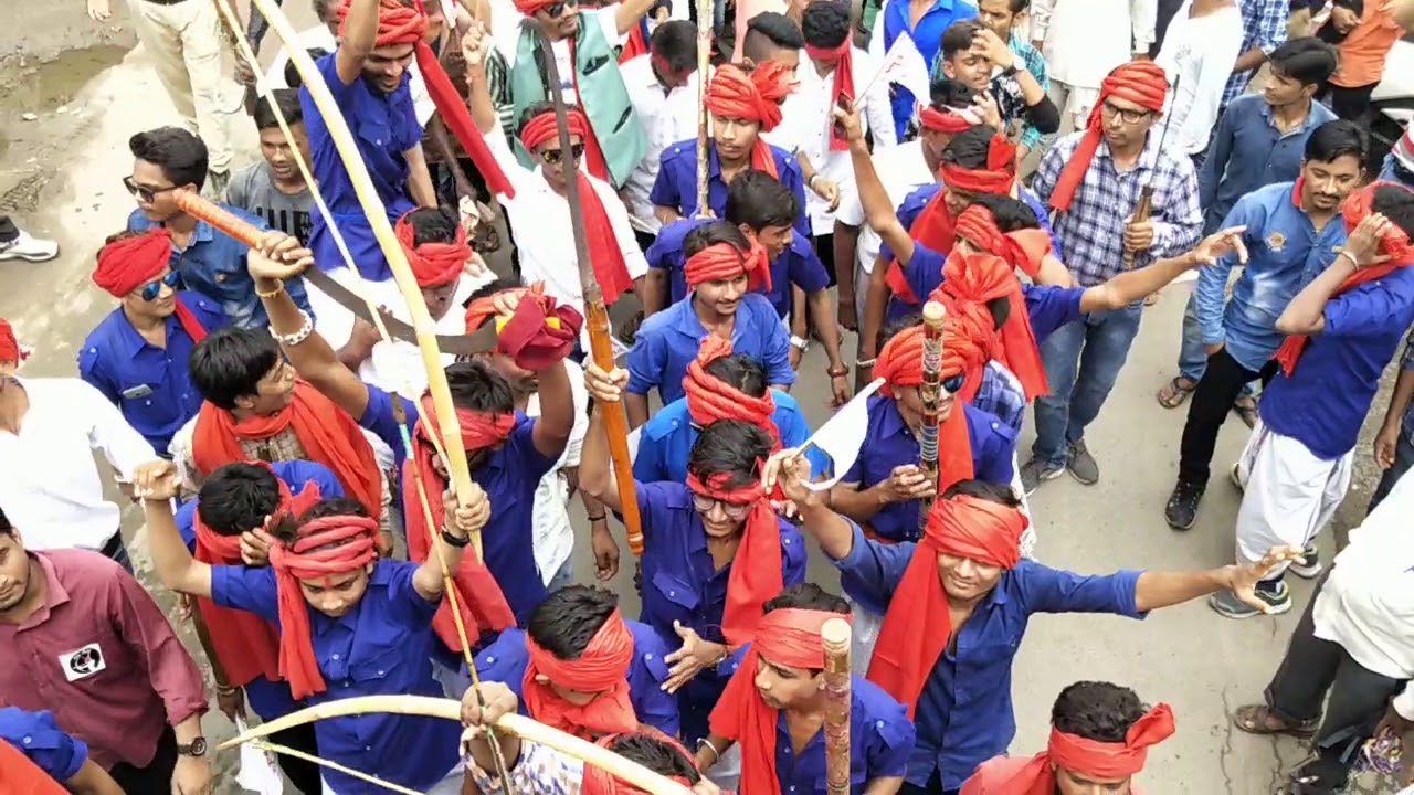 Pavi jetpur Adivasi day 9aug18 3 - YouTube