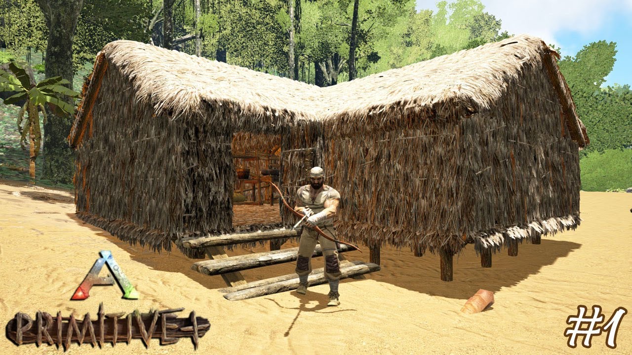 Going Primitive! - ARK Survival Evolved (Primitive+) - #1 - YouTube